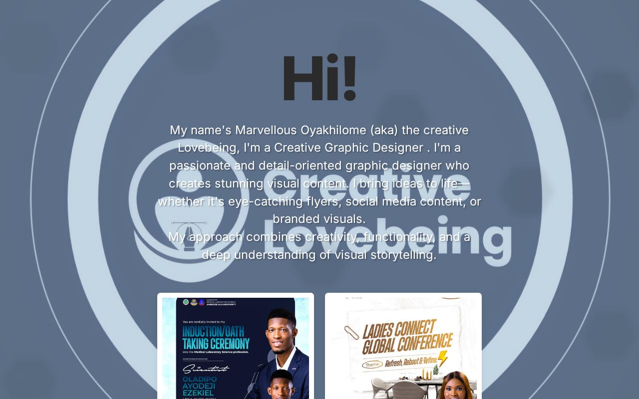 My Creative Portfolio